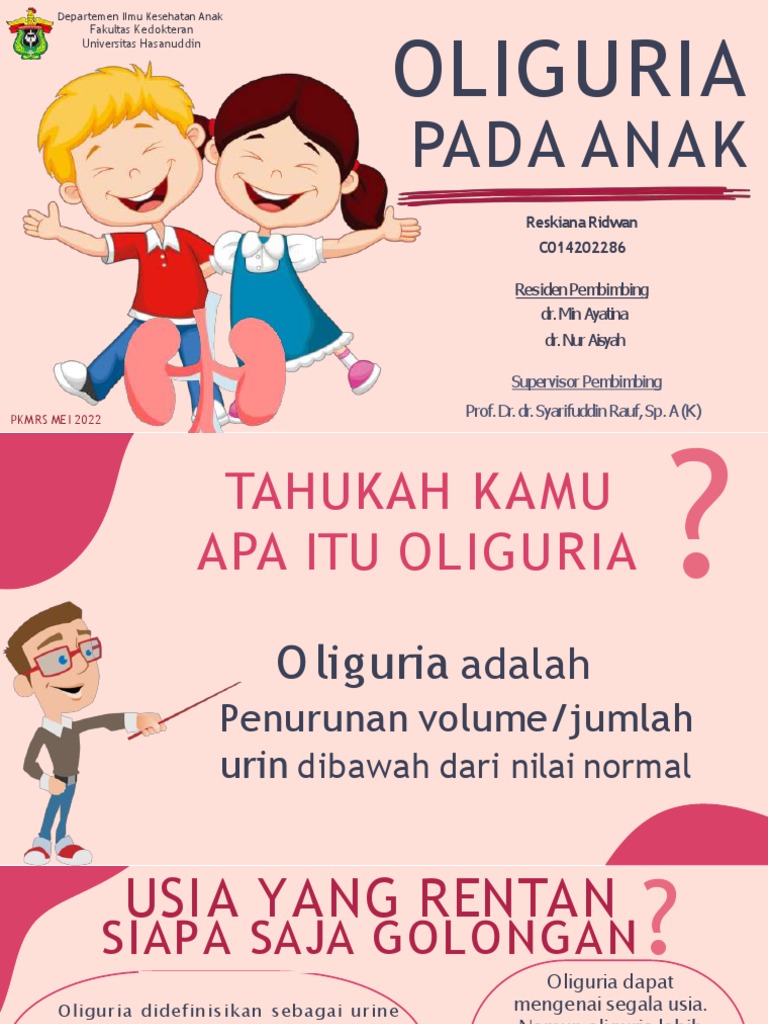 Flip Chart Oliguria Reskiana Ridwan | PDF