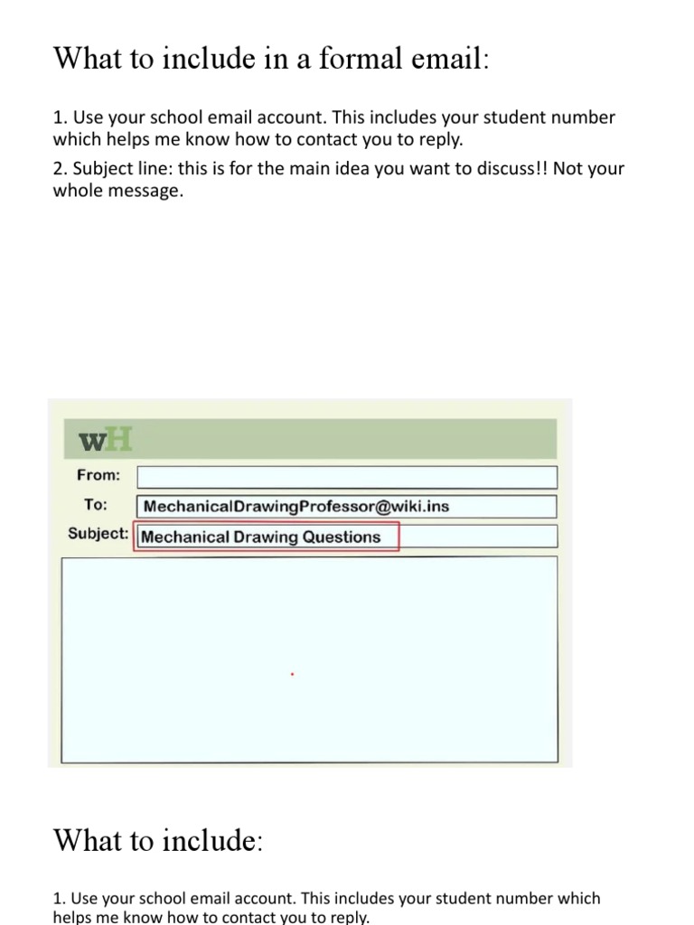 Writing A Professional Email | PDF | Communication | Linguistics