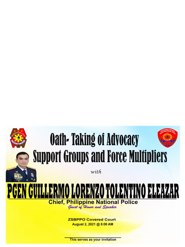 Program Oath-Taking | PDF