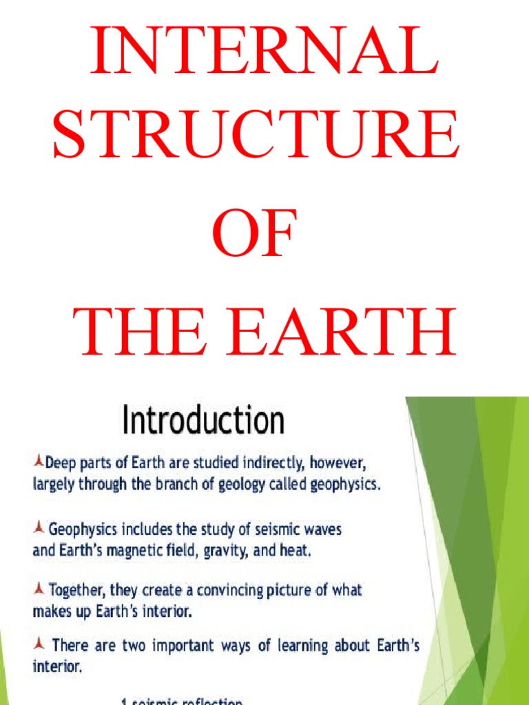 Internal Structure of The Earth | PDF