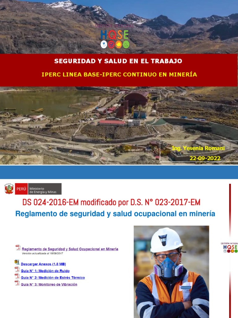 Iperc Continuo | PDF | Seguridad y salud ocupacional | Minería
