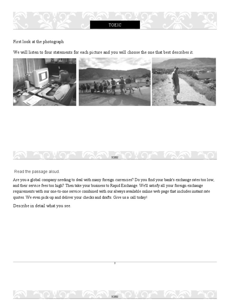 Toeic Speaking 2 Pdf