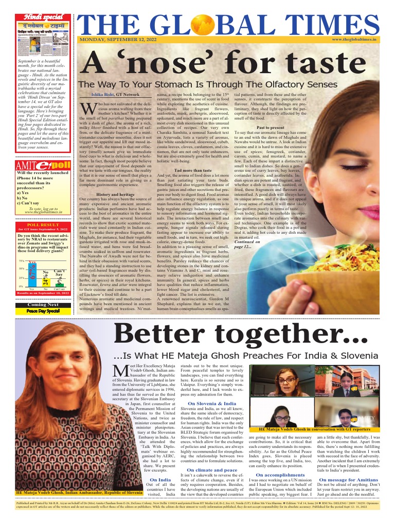 September 12, 2022 Edition | PDF | Odor | Perfume