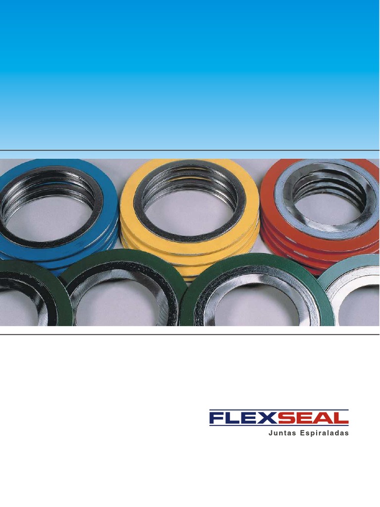 Juntas Espiraladas: Tipos y Usos | PDF | Acero inoxidable | Níquel