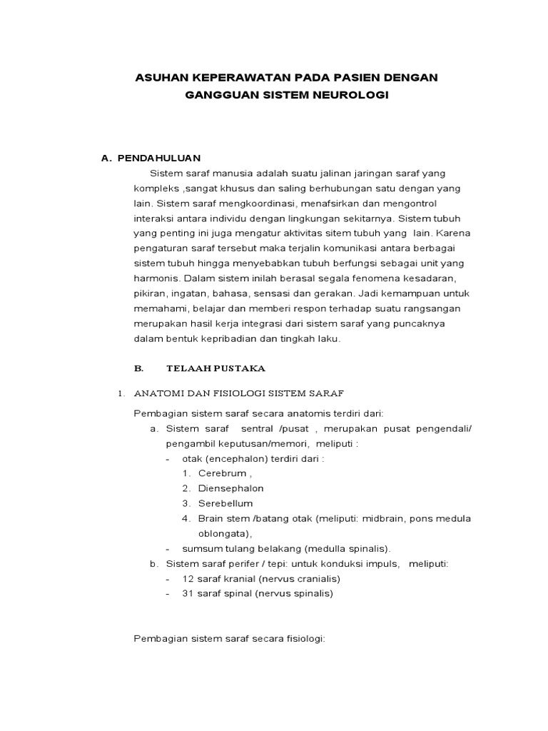 Modul Saraf PK 2 | PDF