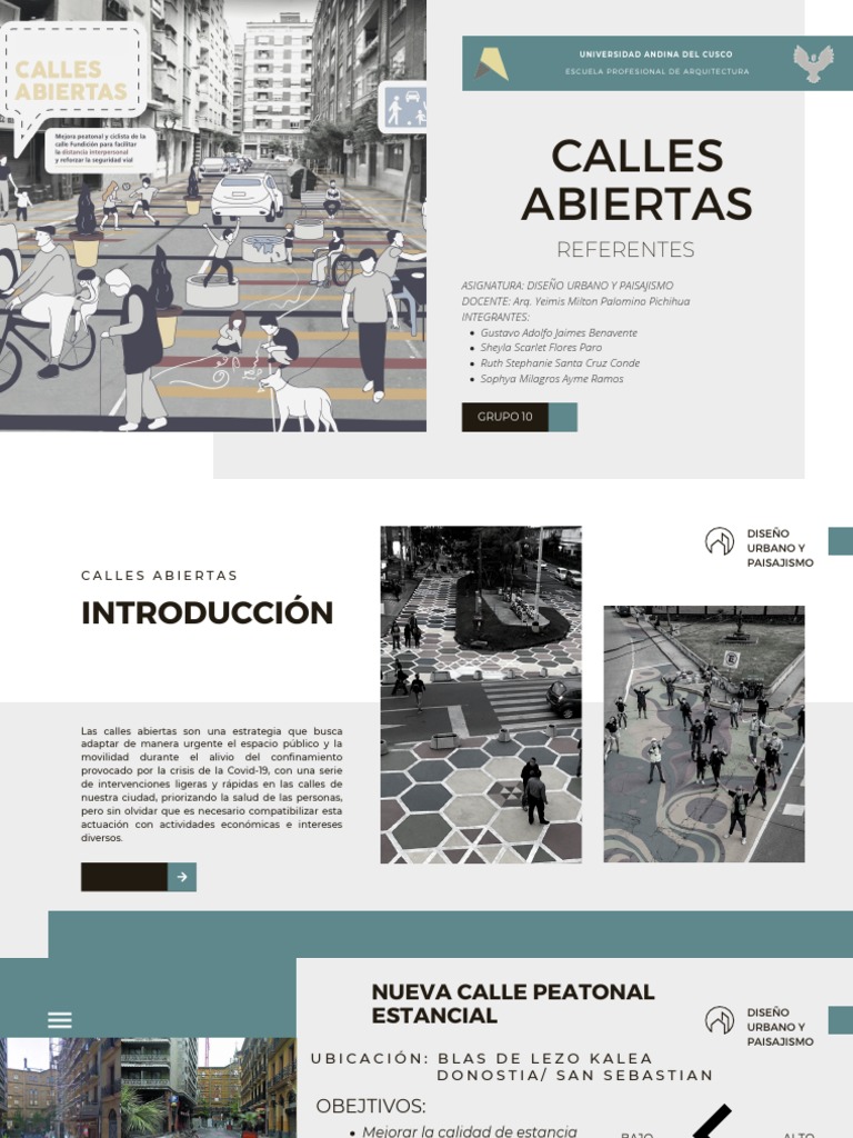 Calles Abiertas en Santa Anita | PDF | Lima | Santiago