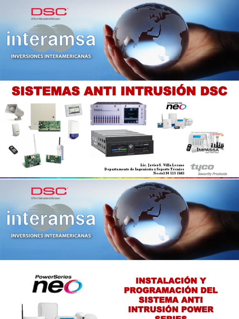Manual Intrusion Panel DSC | PDF | 3 G | Electricidad