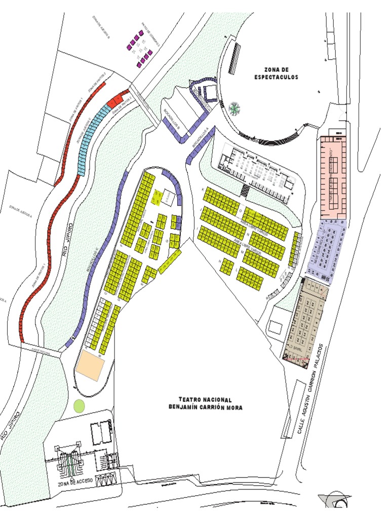 Croquis Complejo Ferial SImón Bolívar | PDF