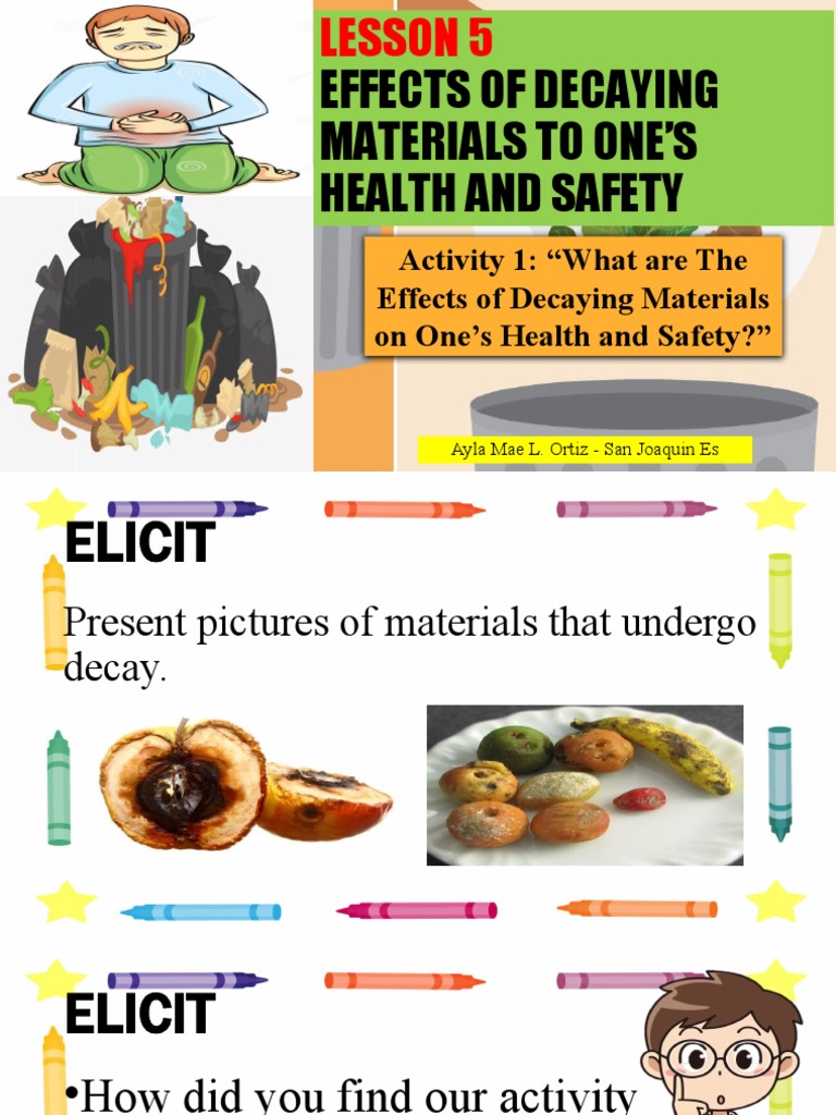 Week 1 Module 1 - EFFECTS OF DECAYING MATERIALS TO ONE'S HEALTH AND ...