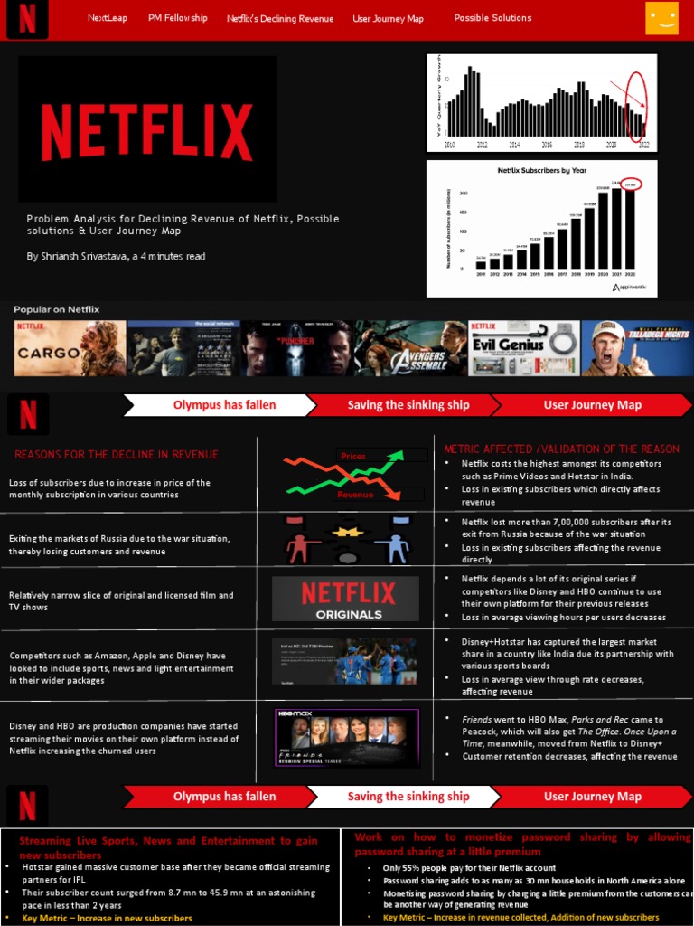 Netflix Customer Journey Map | PDF | Subscription Business Model | Netflix