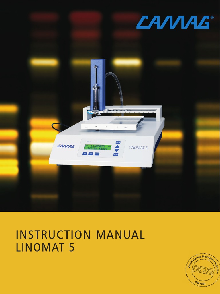 Instruction Manual Linomat 5 | Download Free PDF | Mains Electricity ...