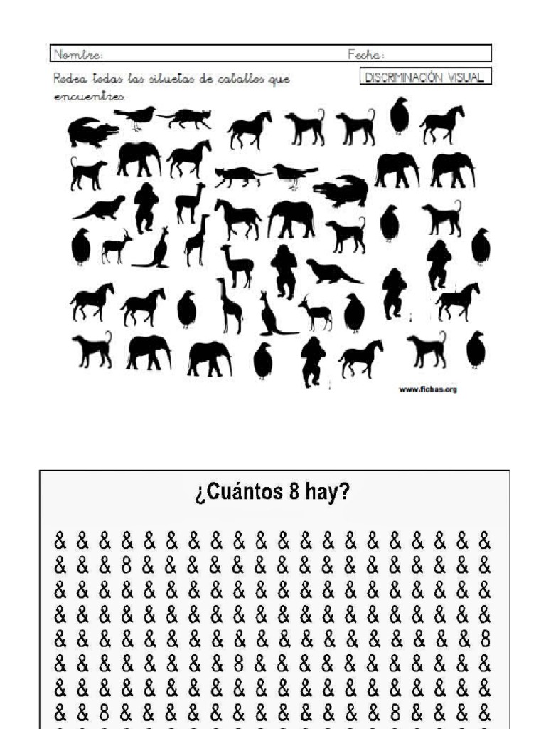 Ejercicios para Atencion y Concentracion | PDF