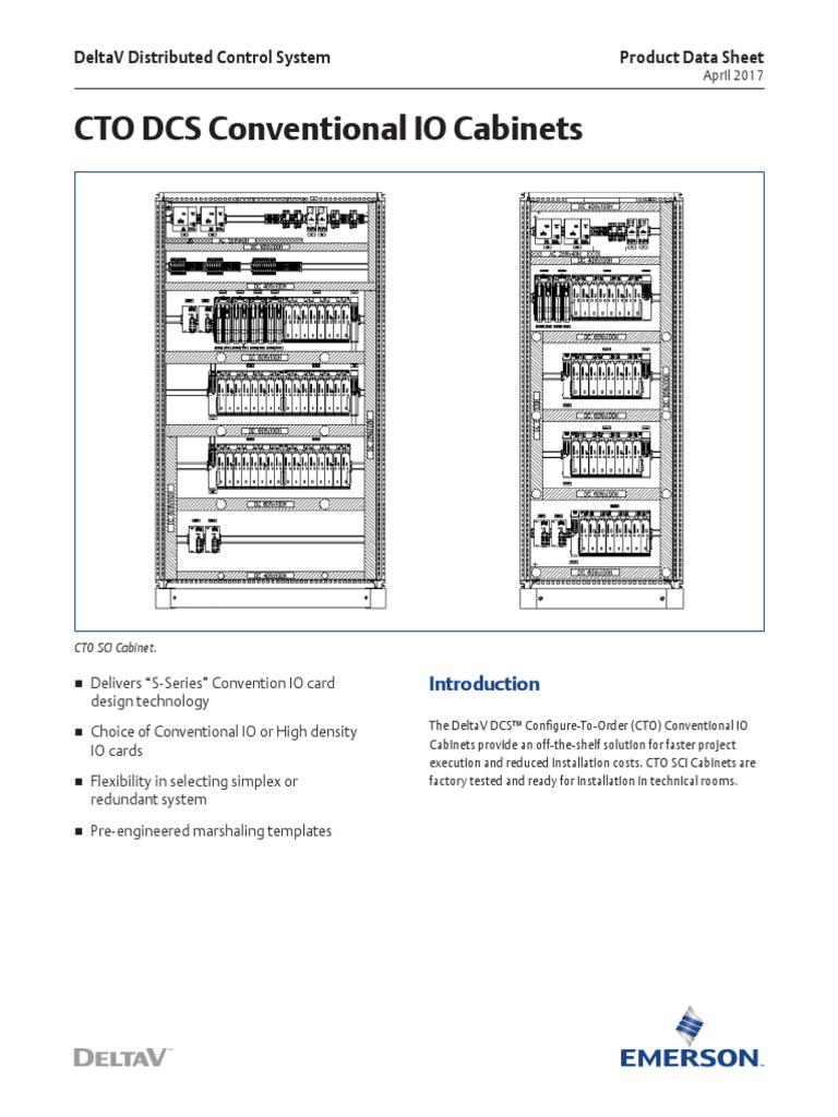 Cto Dcs Conventional Io Cabinets en 390698 | PDF | Electrical Wiring ...