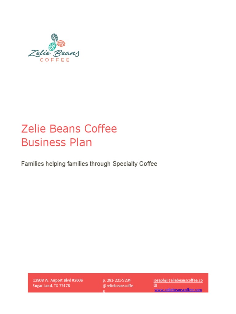 Coffe Roasting Business Plan | PDF | Coffee | Business