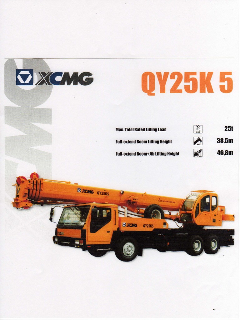 XCMG Qy25k-5 | PDF