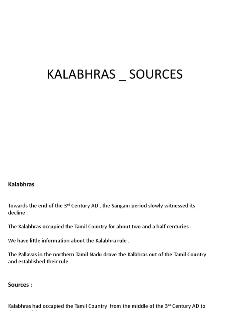 KALABHRAS | PDF