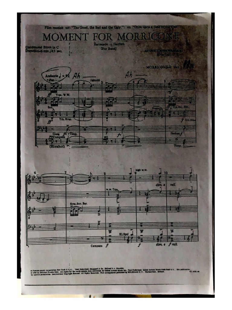 Moment For Morricone | PDF