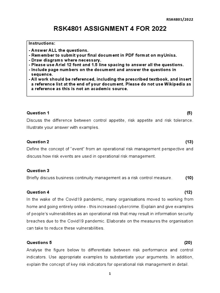 Assignment 4 | PDF | Risk | Vulnerability (Computing)
