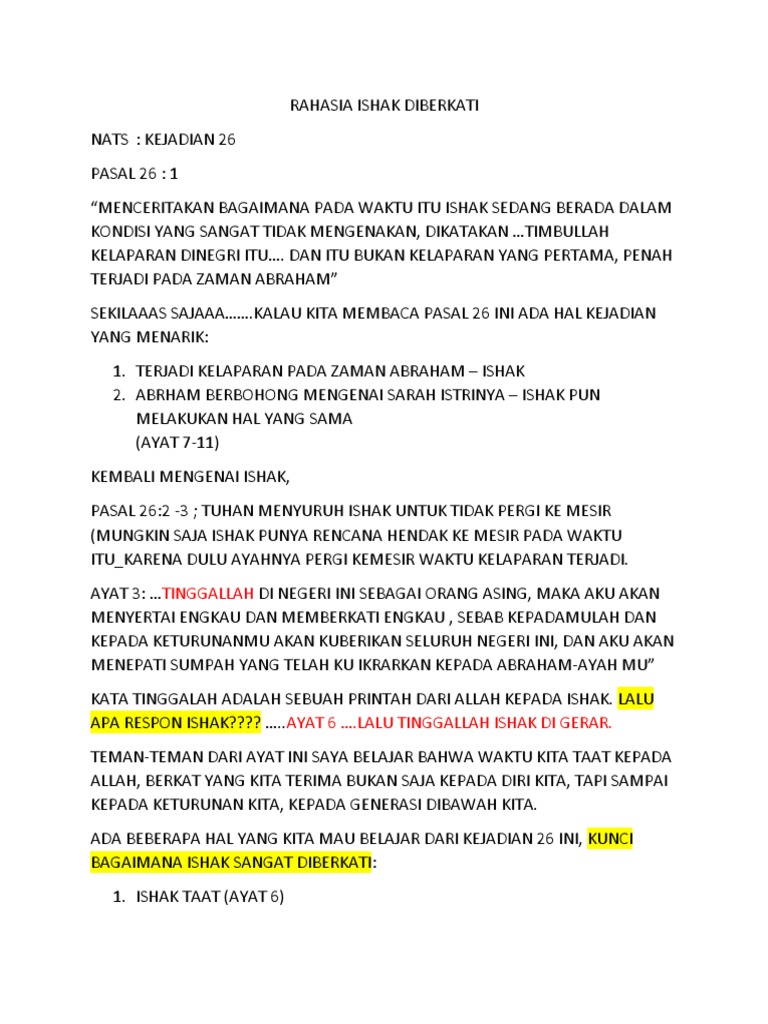 Renungan Doa Fajar | PDF