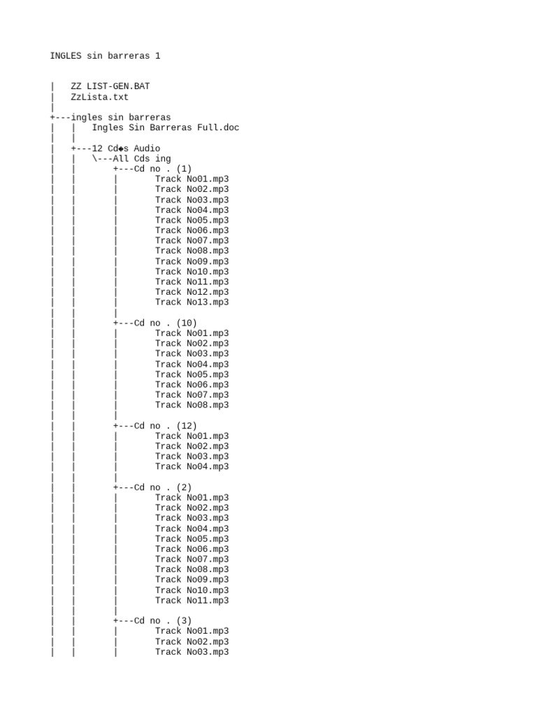 INGLES Sin Barreras 1 | PDF | Computer File Formats | Metadata