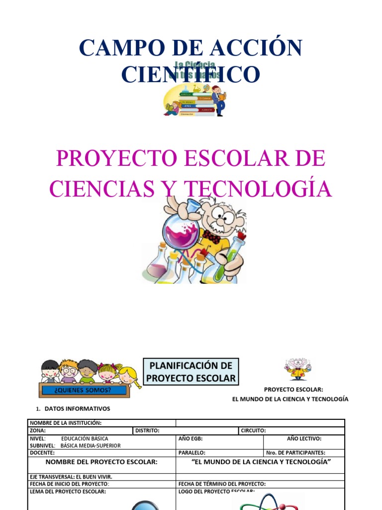 Proyecto - Ciencia y Tecnología | PDF | Tierra | Aprendizaje