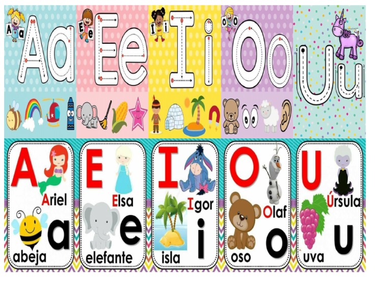 LLAVERO DE VOCALES | PDF