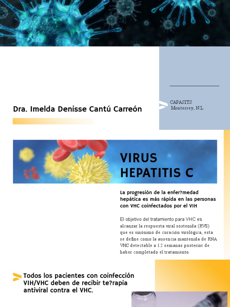 Presentacion Tratamiento Clase 2 | PDF | Virus de la hepatitis C | VIH
