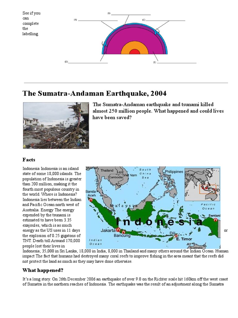 Tectonic Plates - Some Extra Reading | PDF | Plate Tectonics | Earthquakes
