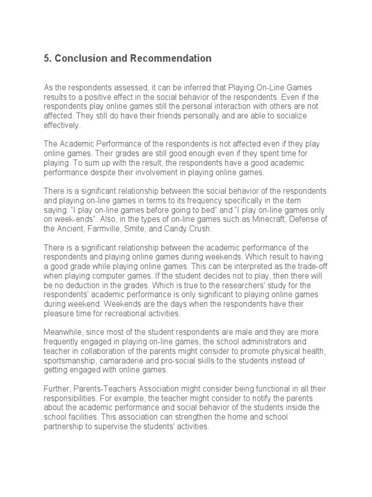 Conclusion and Recommendation | PDF | Social Media | Popular Culture & Media Studies