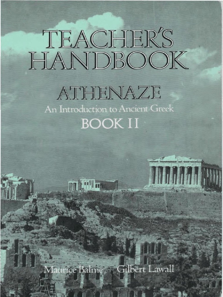 Athenaze - Teacher's Handbook II | PDF
