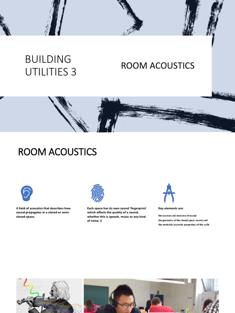 Building Utilities 3: Room Acoustics | PDF | Acoustics | Mechanics