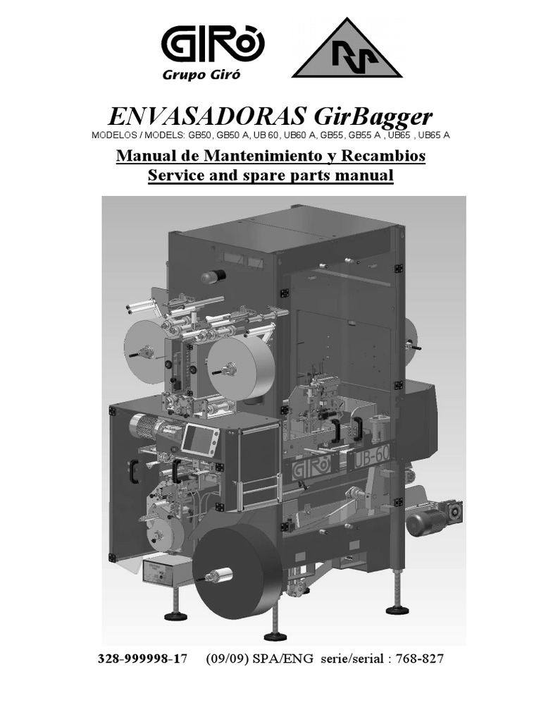 Manual de Mantenimiento GirBagger | PDF | Materiales | Ingeniería mecánica