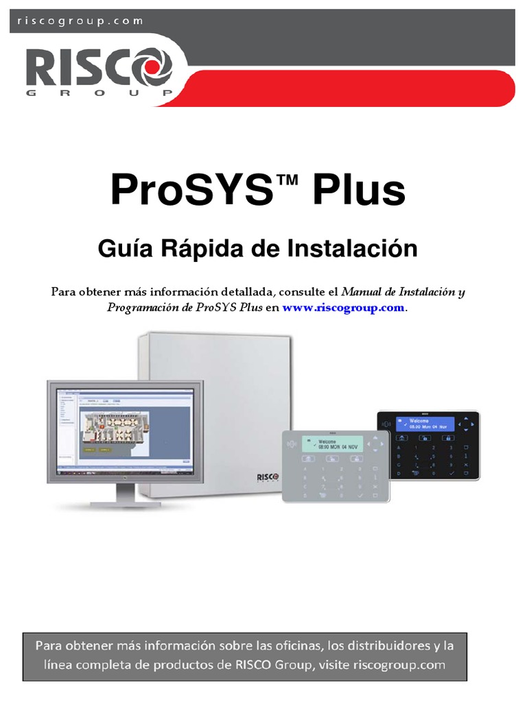 Guía de Instalación ProSYS Plus | PDF | Ingenieria Eléctrica | Hardware ...