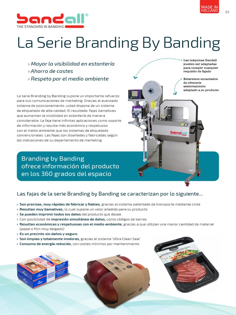 BANDALL BBB Machine Flyer - ES LR | PDF | Procesos de negocio