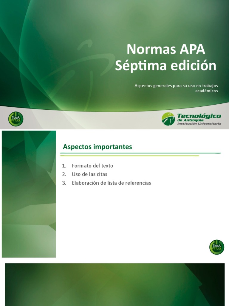 Manual de Normas Apa T de A Version 7. | PDF | Publicación ...