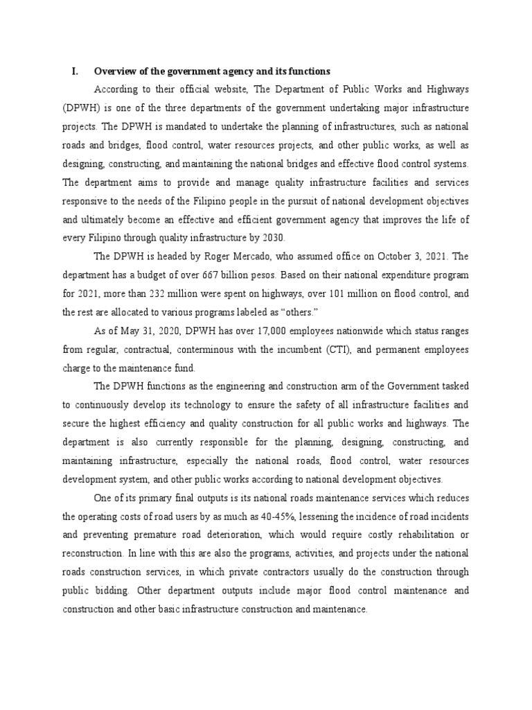 DPWH Warehouse Activity | PDF | Warehouse | Infrastructure