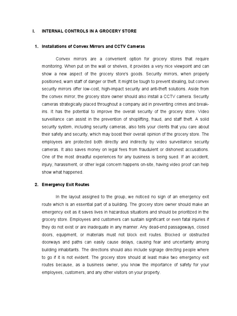 Internal Control Sample Papers | PDF | Internal Control | Information ...