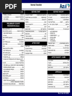 Boeing 777 Checklist | PDF | Takeoff | Cockpit