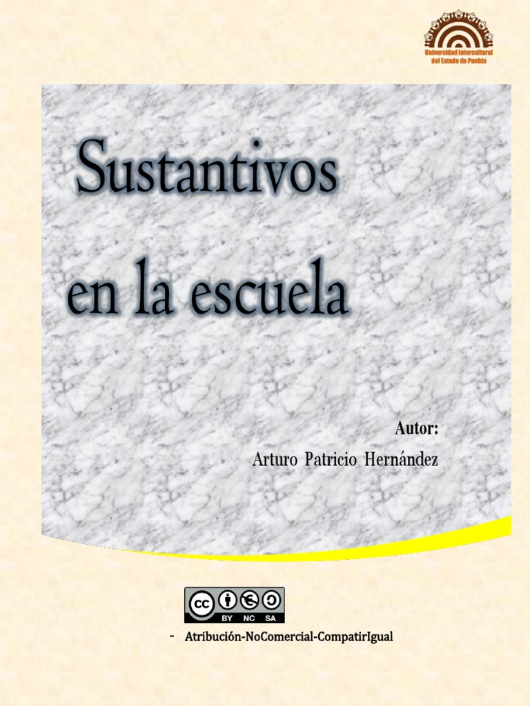 Los Sustantivos en La Escuela | PDF | Sustantivo | Plural