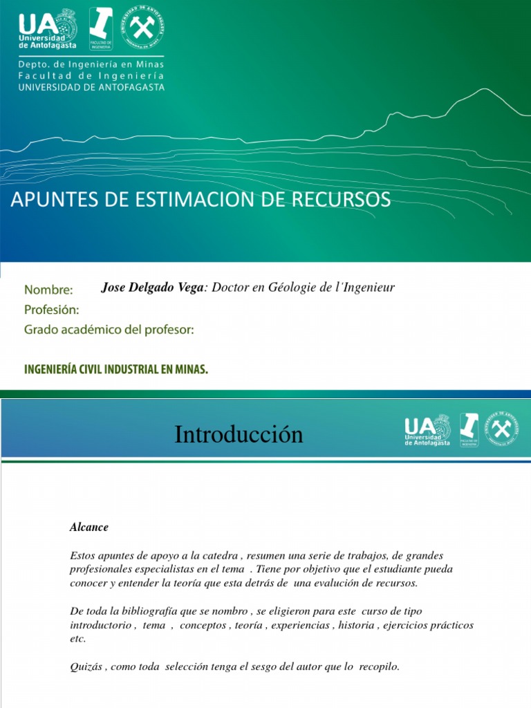 Estimación de Recursos en Geoestadística | PDF | Valor esperado | Cuantil