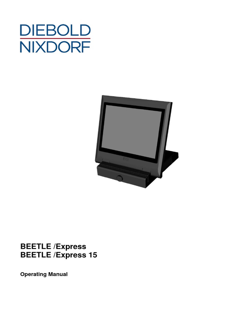 Diebold Nixdorf BEETLE Express 15 Operating Manual | PDF | Electromagnetic Compatibility ...