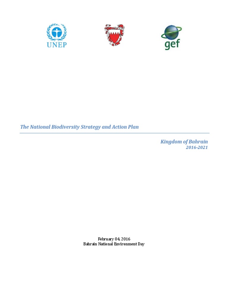 The National Biodiversity Strategy and Action Plan | PDF | Biodiversity ...