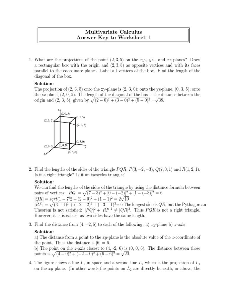 Comprehensive Answer Key Provides Detailed Solutions to Multivariate ... Comprehensive Answer Key Provides Detailed Solutions to Multivariate ...