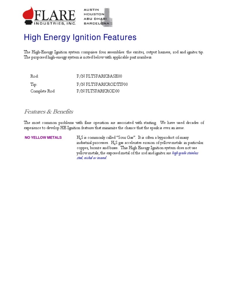 Spark Rod Info | PDF | Ignition System | Capacitor