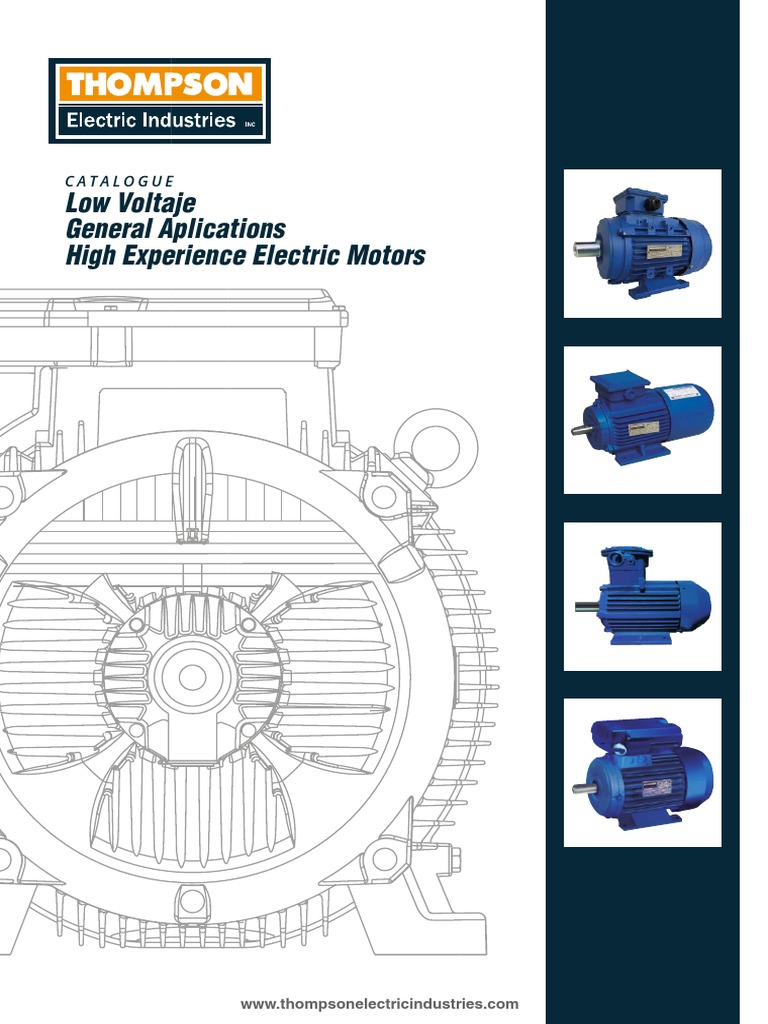Catalogo Thompson MOTORES | PDF | Machines | Brake