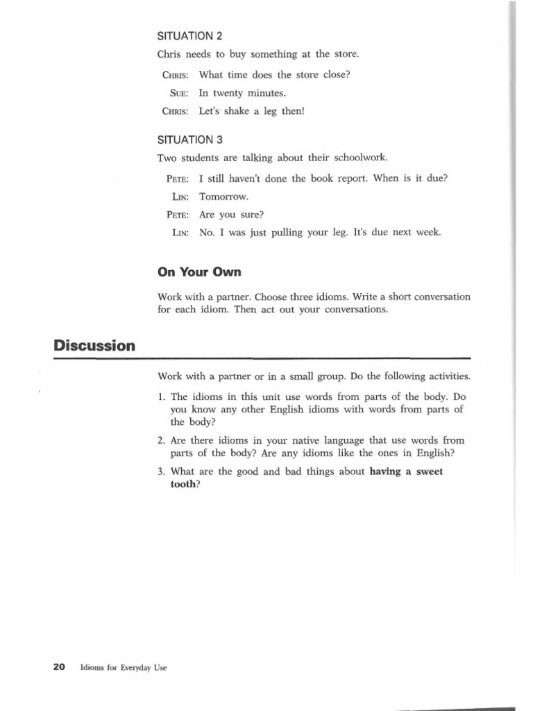 Idioms Based On Names | PDF