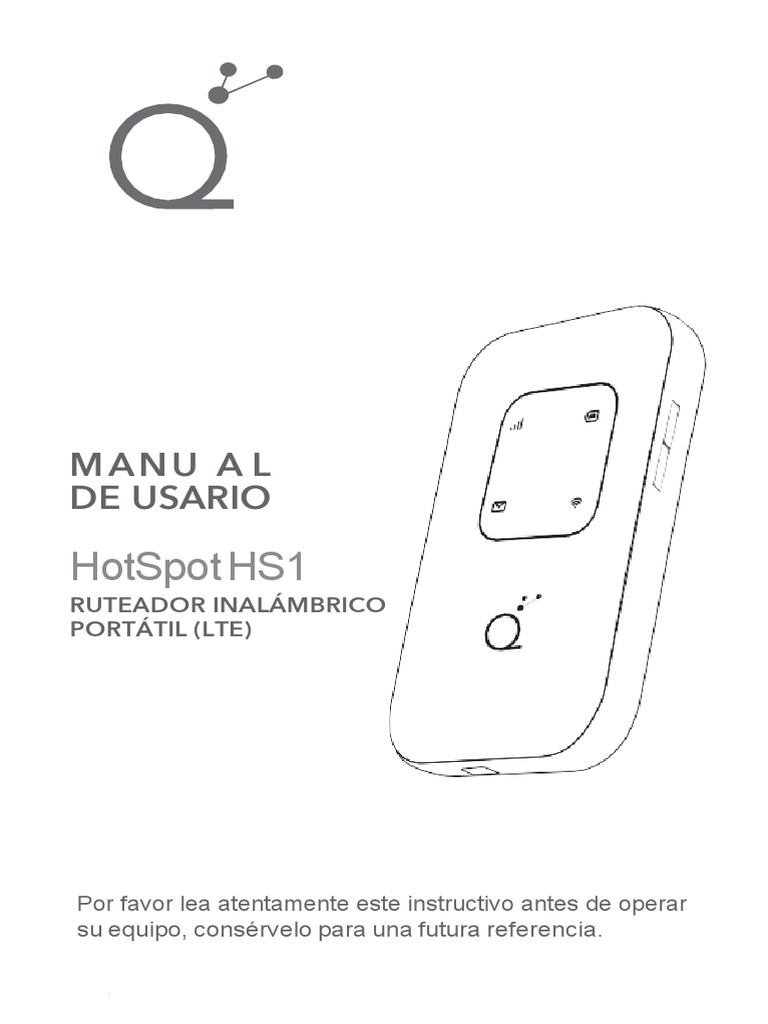 Instructivo | PDF | Cargador de batería | Wifi