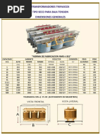 Transformador 500 KVA TRANSFORMADORES IESSA - FICHA TECNICA PEDESTAL TRIFASICO NORMA NMX-J-285 ...