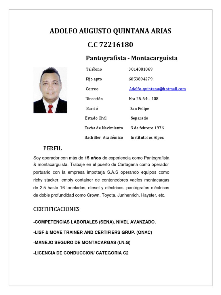 Adolfo Augusto Quintana Arias | PDF