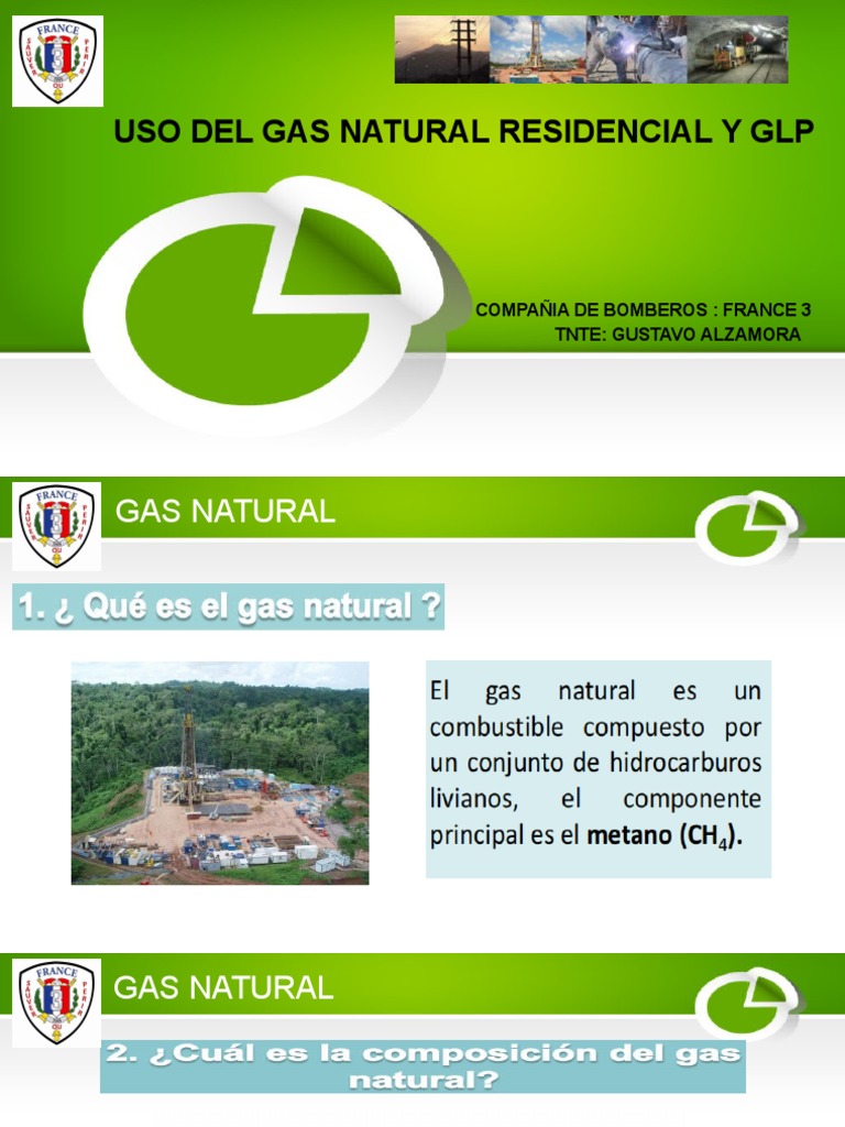 Presentation GNV Y GLP | PDF | Gas de petróleo licuado | Gas natural